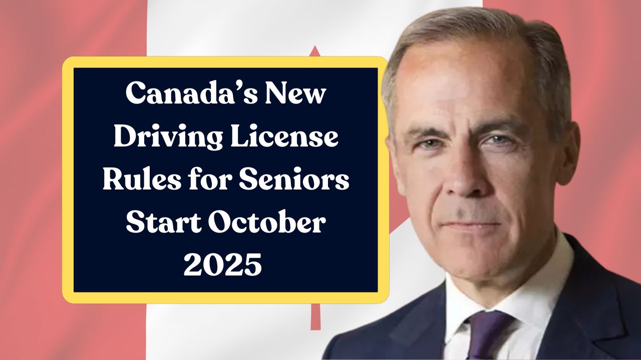 Canada’s New Driving License Rules for Seniors Start October 2025 ...